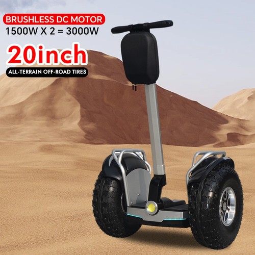 New 3000W/67.2V 15.6AH Two Wheel 20in Off Road Electric Self Balance ...