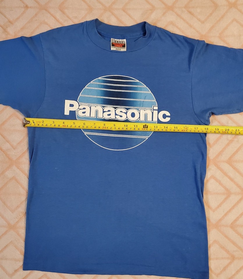 VINTAGE PANASONIC LOGO PROMO Single Stitch T-Shirt 90s VERY RARE ...