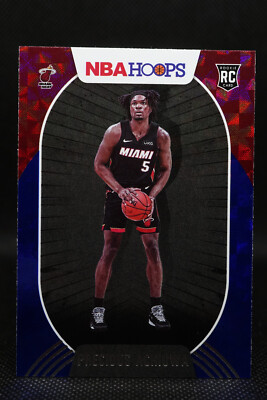 2020-21 NBA Panini Hoops Hyper Blue #210 Precious Achiuwa ROOKIE RC ...