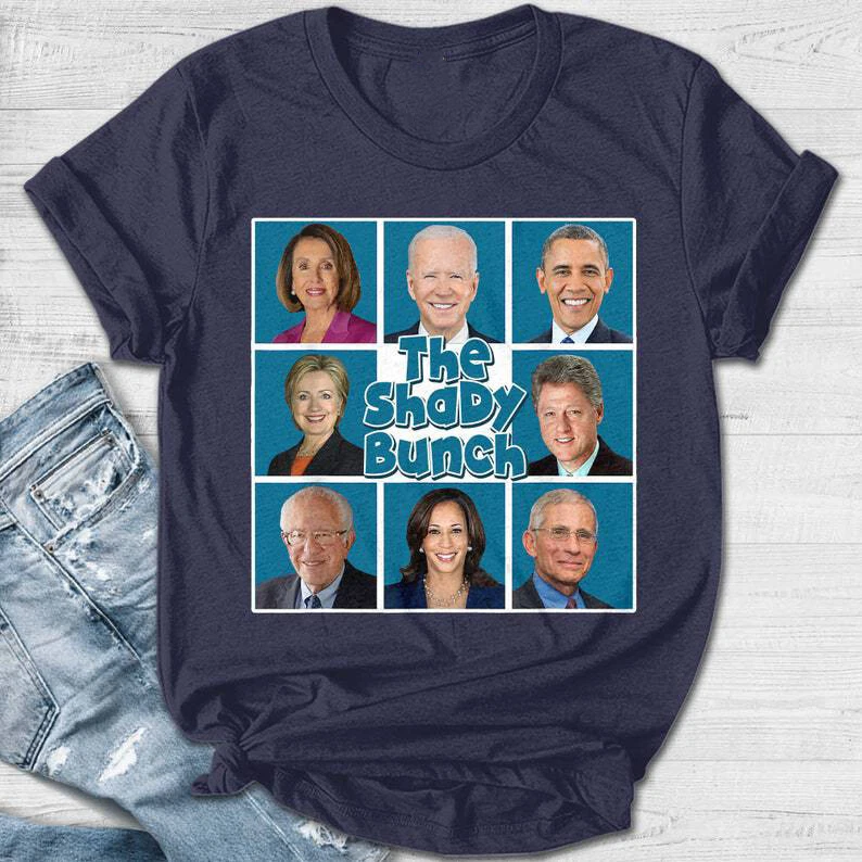 The Shady Bunch Pro Trump 2024 Make America Great Again T-shirt | eBay