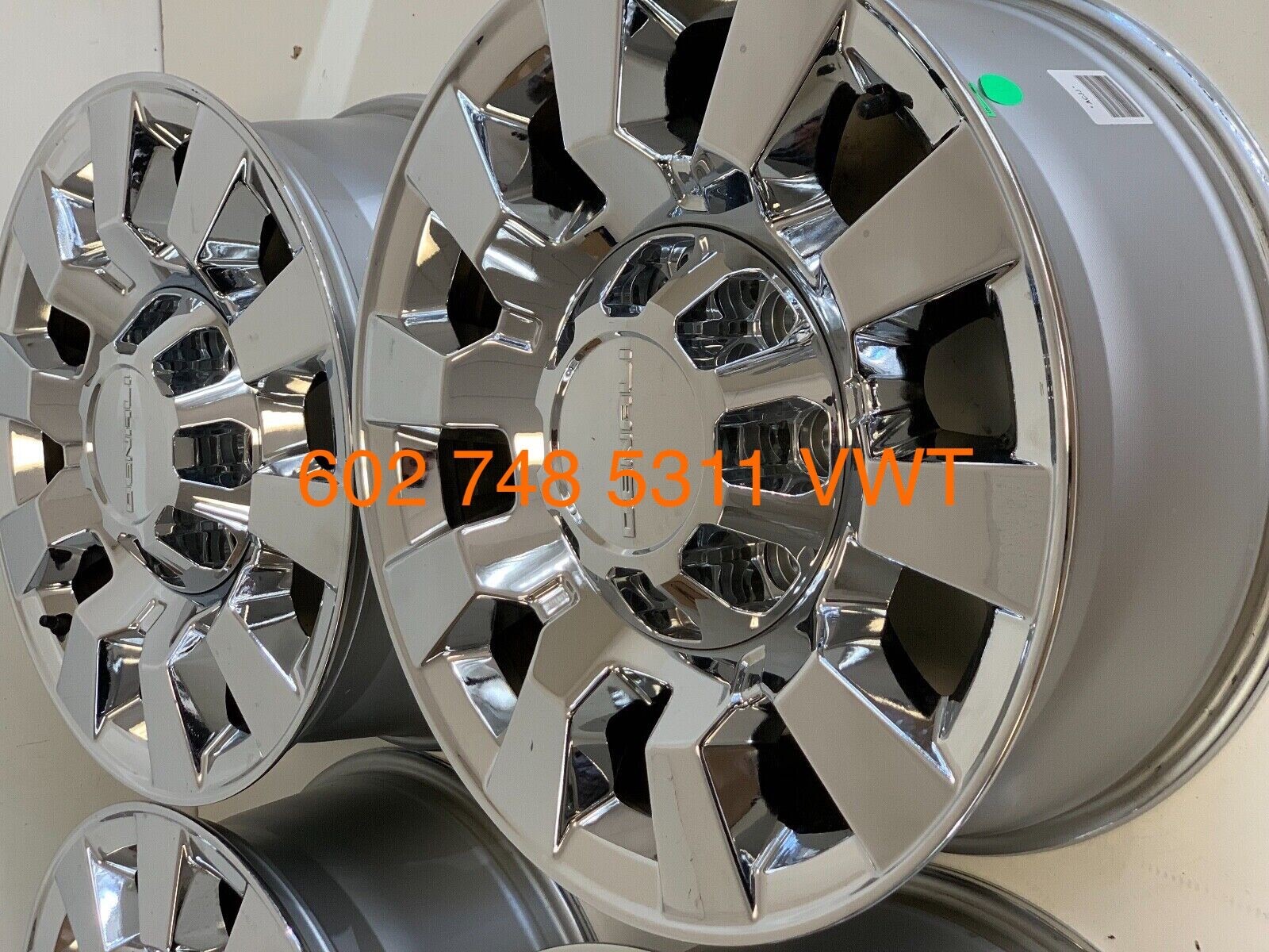 20" GMC SIERRA CHEVY DENALI 2500 HD 3500 HD OEM FACTORY CHROME WHEELS ...