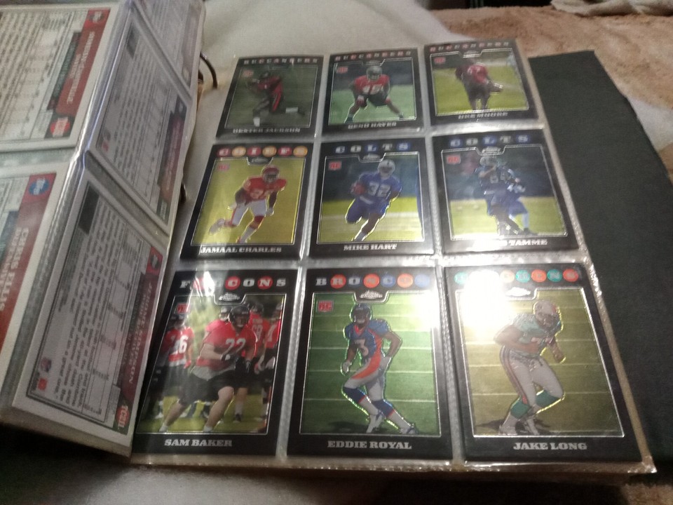 2008 NFL FOOTBALL CARD COLLECTION (autographed,rookie cards,refractors ...