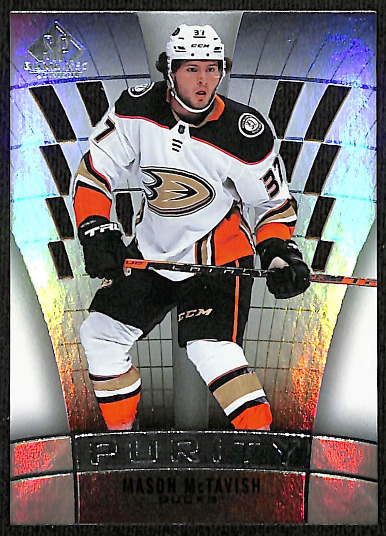 2021 SP Game Used Mason McTavish #P-88 Purity Anaheim Ducks | eBay