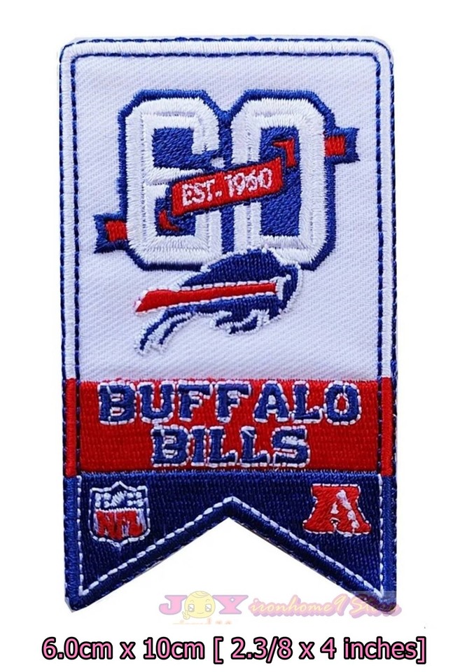 Buffalo Bills Football Patches Embriodery for From Thai 🛫To🛬USA🚚USPS ...