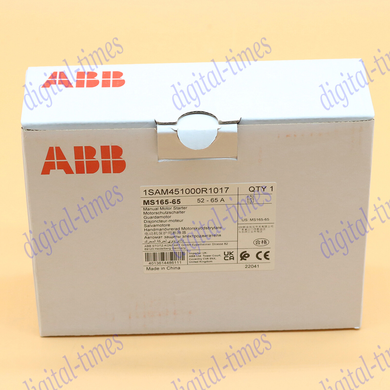 1PC new abb MS165-65 52-65A Motor Starter Protector FAST SHIP | eBay