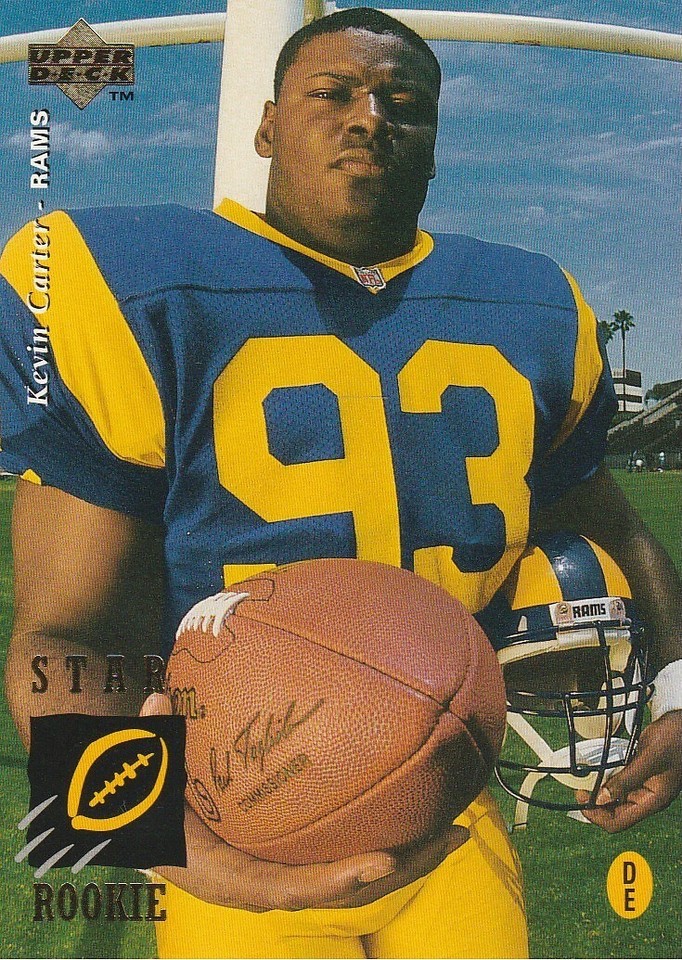 (10) 1995 Upper Deck St. Louis Rams (10 Card Complete Team Set) See ...