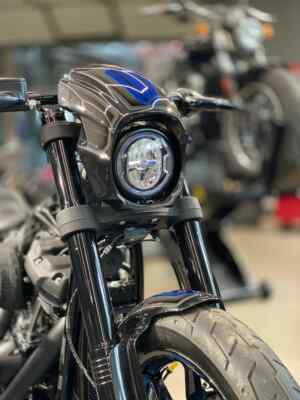 H-D "AGGRESSOR" SOFTAIL M8 LOW RIDERS S FXLRS HEADLIGHT FAIRING 20-24 ...