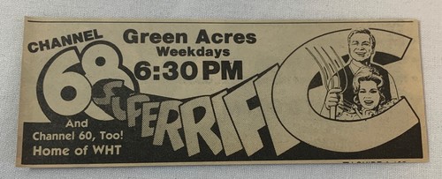 1979 WHT tv ad ~ GREEN ACRES superrific | eBay