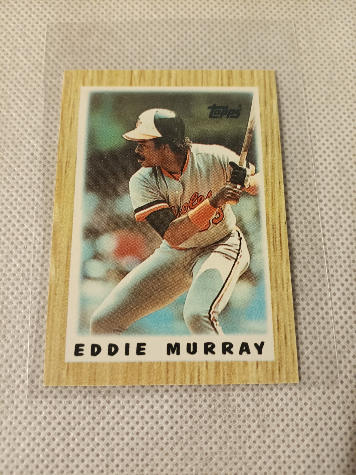 1987 EDDIE MURRAY TOPPS MINI LEADERS BASEBALL CARD #39 BALTIMORE ...