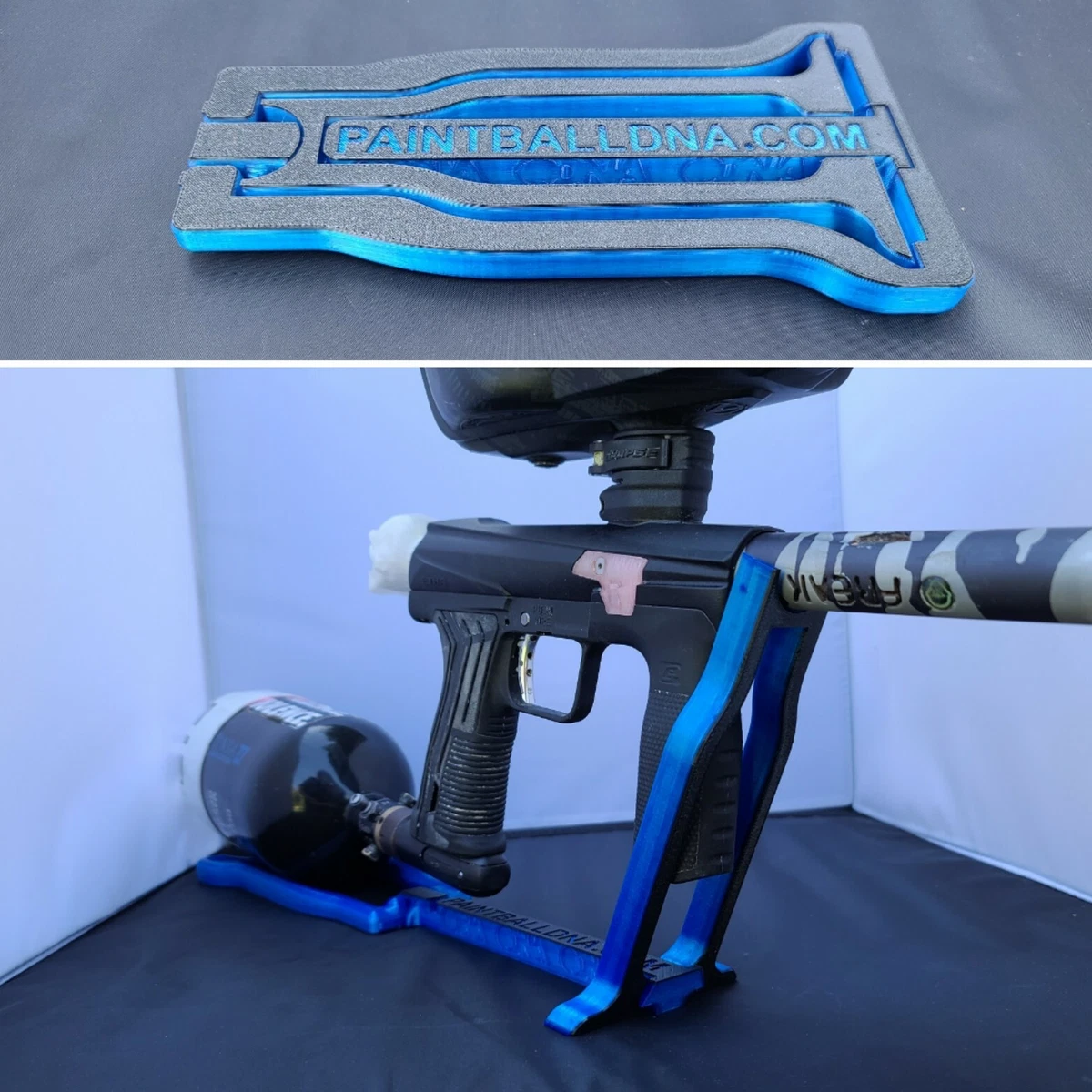 The Wrak Paintball Stand