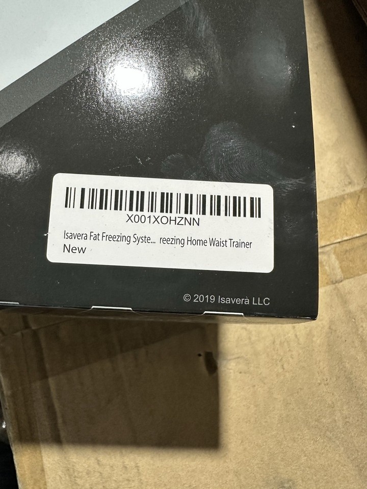 Isavera loose loosing Fat Freezing Waist burn burning Trainer NEW ...