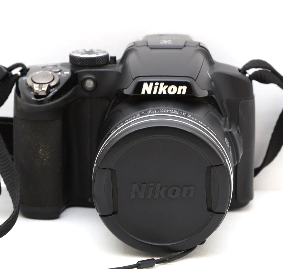 Nikon Coolpix P510 16.1MP Digital Bridge Camera Black Tested Full Kit ...