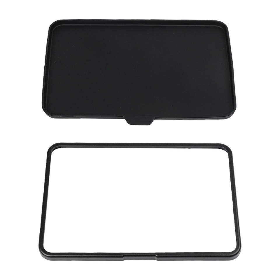 For Thermomix For TM7 Silicone Screen Protector Set with Frame Black ...
