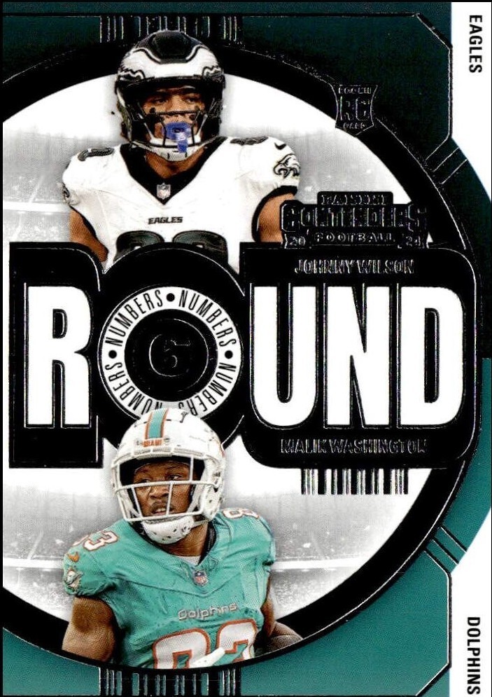 2024 Panini Contenders - Round Numbers Johnny Wilson, Malik Washington ...