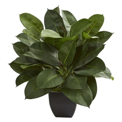 23in Oak Ficus Artificial Plant | eBay