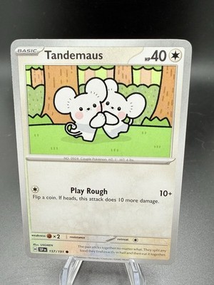Pokemon TCG - Tandemaus 157/191 - Surging Sparks 2024 | eBay