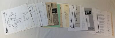 Fox tv show SLEEPY HOLLOW set used Paperwork Collection | eBay