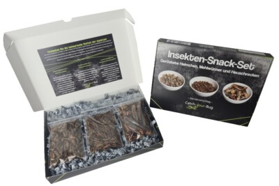 Essbare Insekten Snack-Set von Catch-Your-Bug, 30 g Insekten zum Essen ...