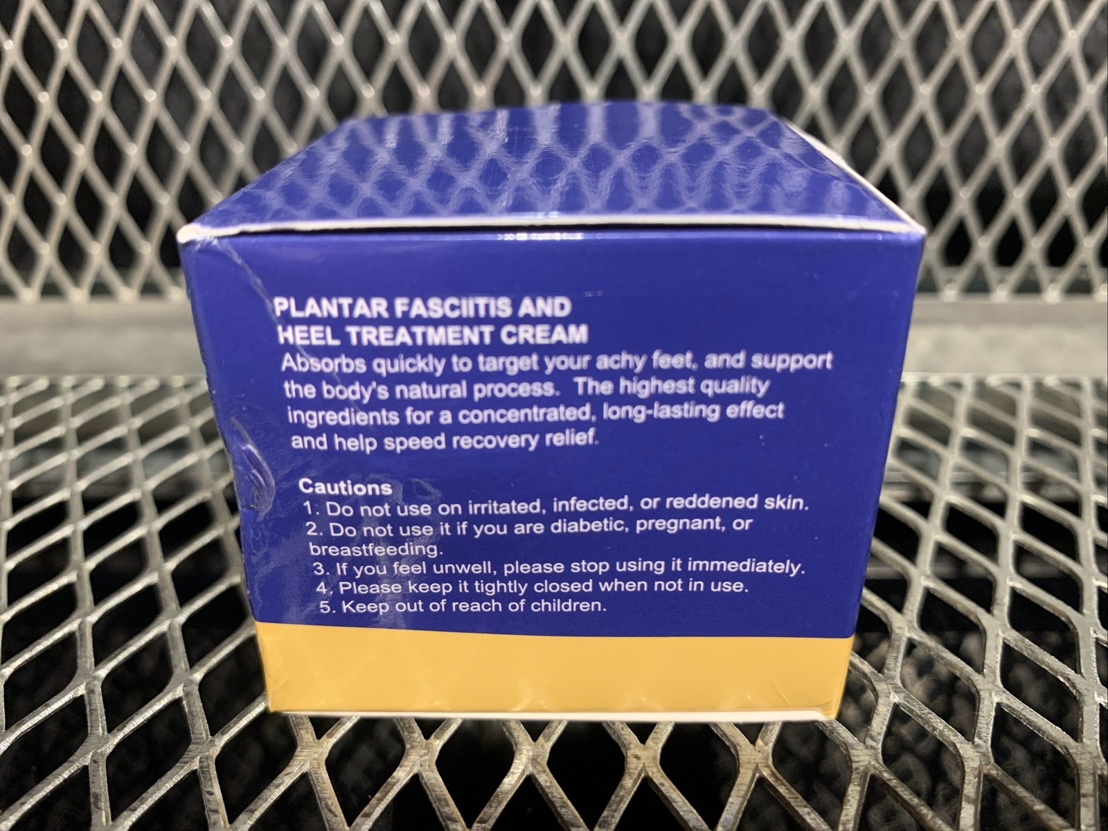 PLANTAR FASCIITIS Heel Relief Cream Maximum Strength Sealed 2.03oz 60ml ...
