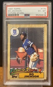 Bo Jackson 1987 Topps #170 Base Price Guide - Sports Card Investor