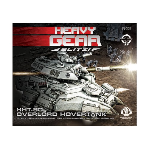 DP9 Heavy Gear Blitz! CEF & PAK HHT-90 Overlord Hovertank SW | eBay