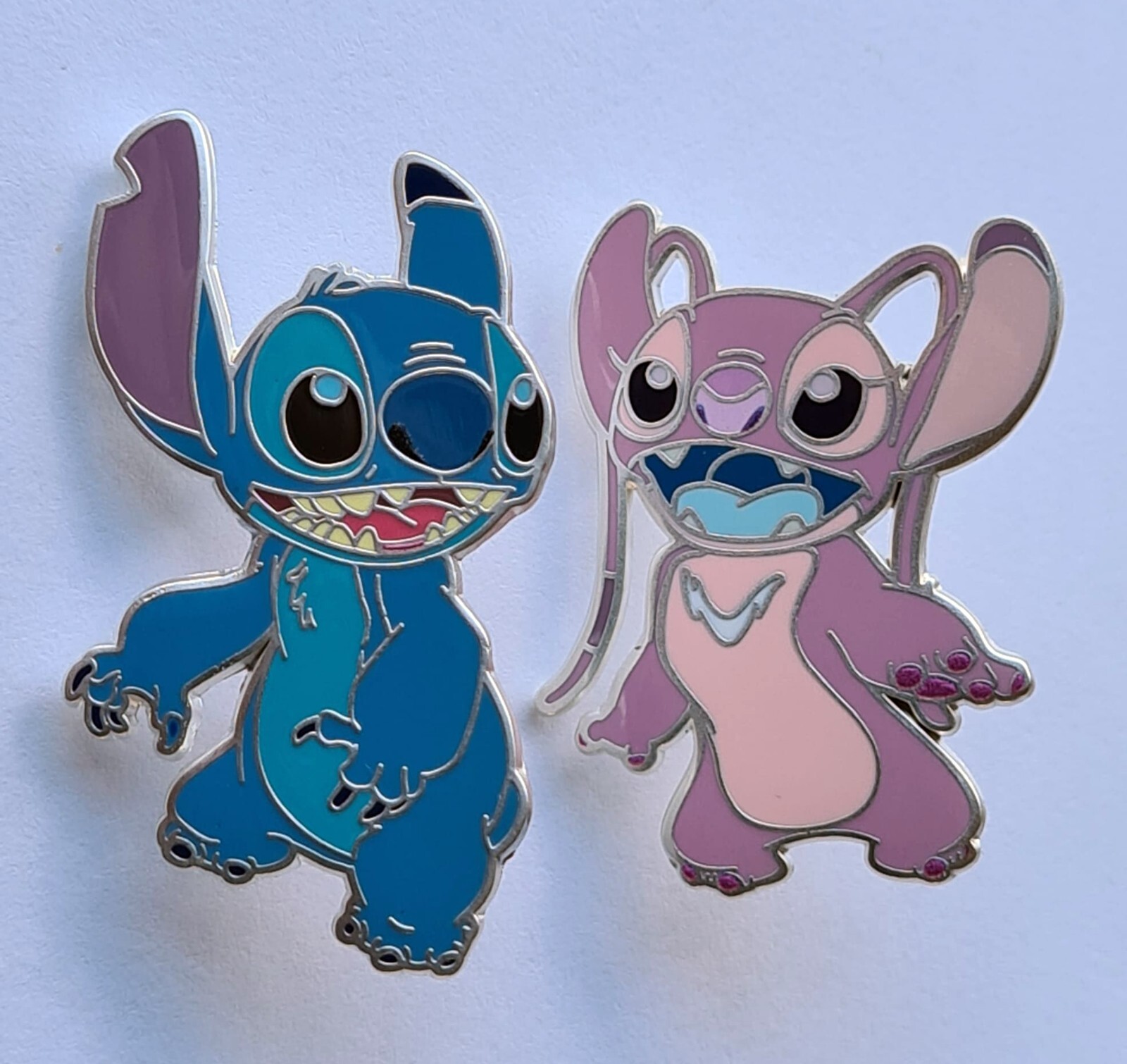 Disney+100+Years+of+Wonder+Celebration+Lilo+%26+Stitch+Angel+Pin+Set ...