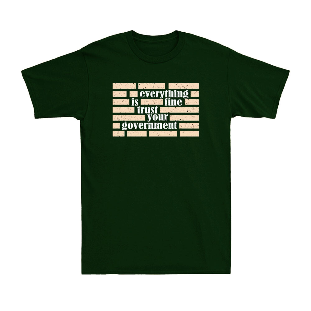 Conspiracy Theory Don't Trust Your Government Redacted Political Joke T ...