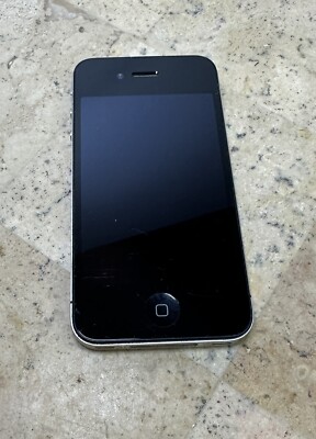 Apple iPhone 4 - - Black A1332 Smartphone Not Working-For Parts | eBay