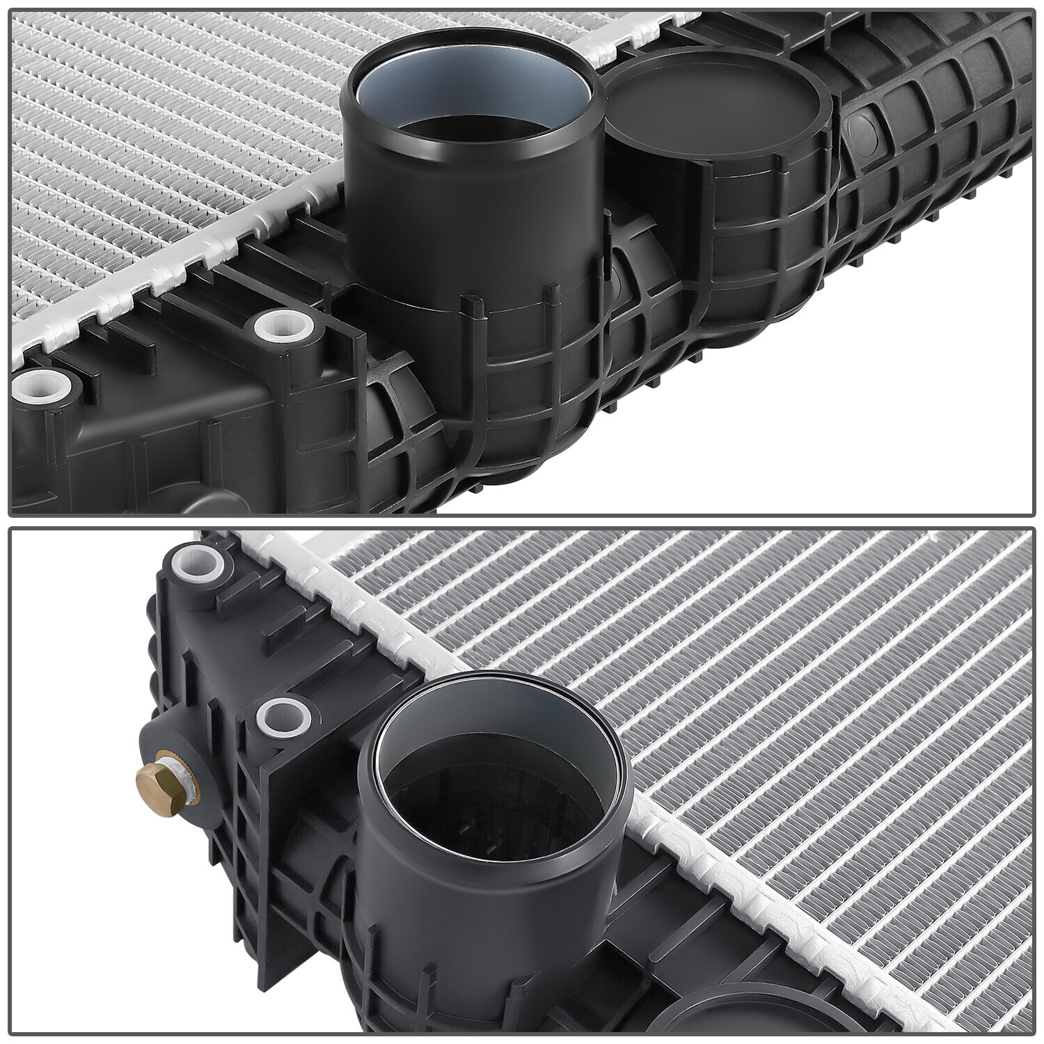 For 2003-2007 Freightliner Century Class/Columbia Aluminum Core 2-Row ...