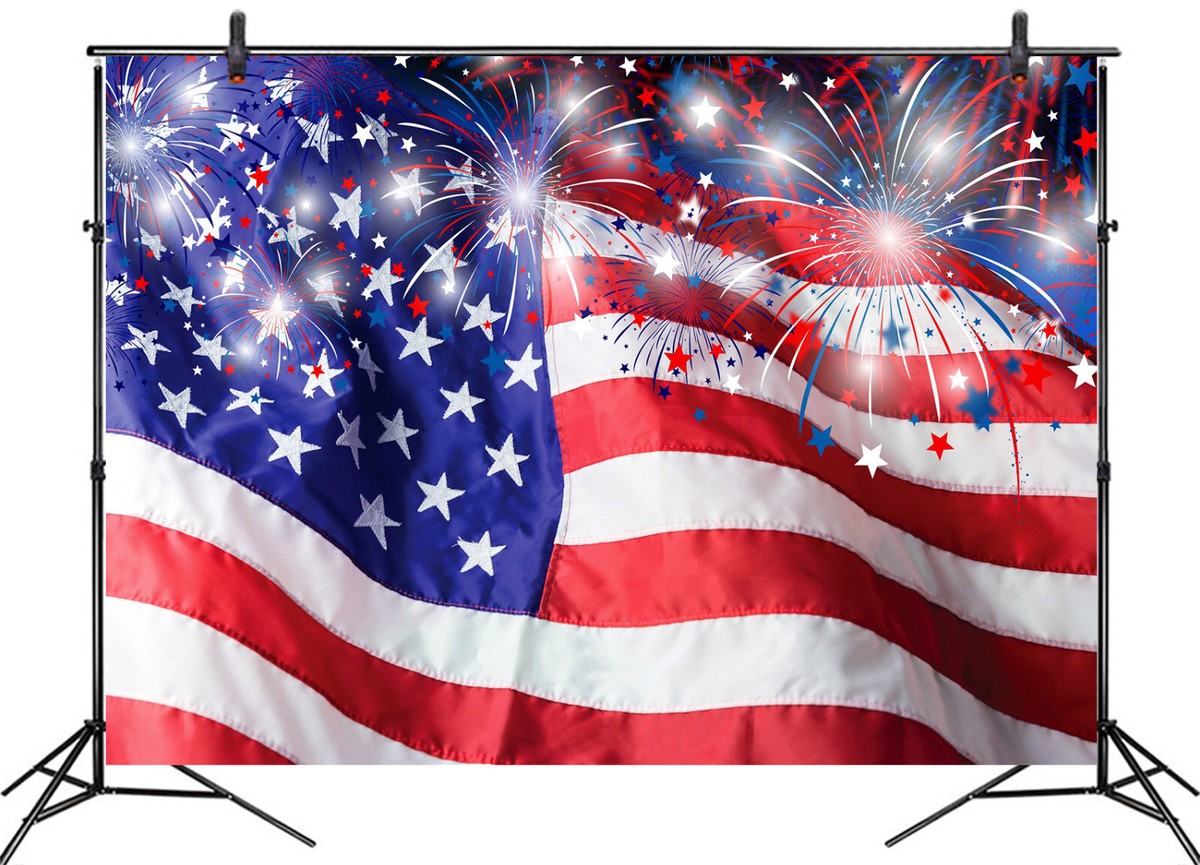 American Flag Photography Backgrounds