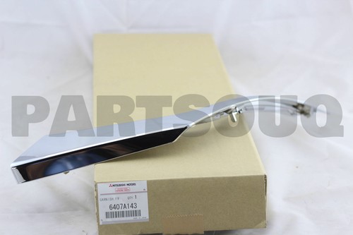 6407A143 Genuine Mitsubishi GARNISH,FR BUMPER SIDE | eBay