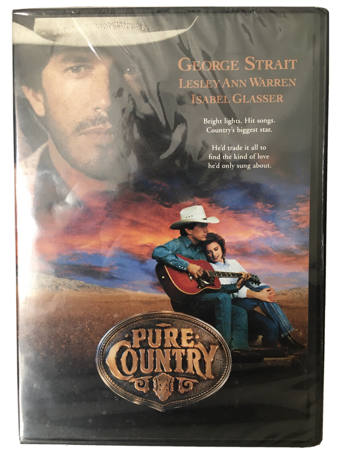 Pure Country (DVD, 2010) George Strait! Standard+Wide Screen! Brand New ...
