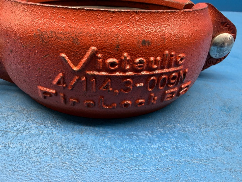 Victaulic 4/114.3-009N FireLock EZ 4" Ridgid Quick Vic Coupling | eBay