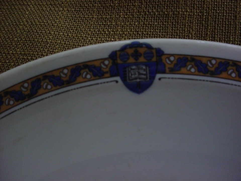 1941 Wellesley College dining hall restaurant ware serving bowl ...