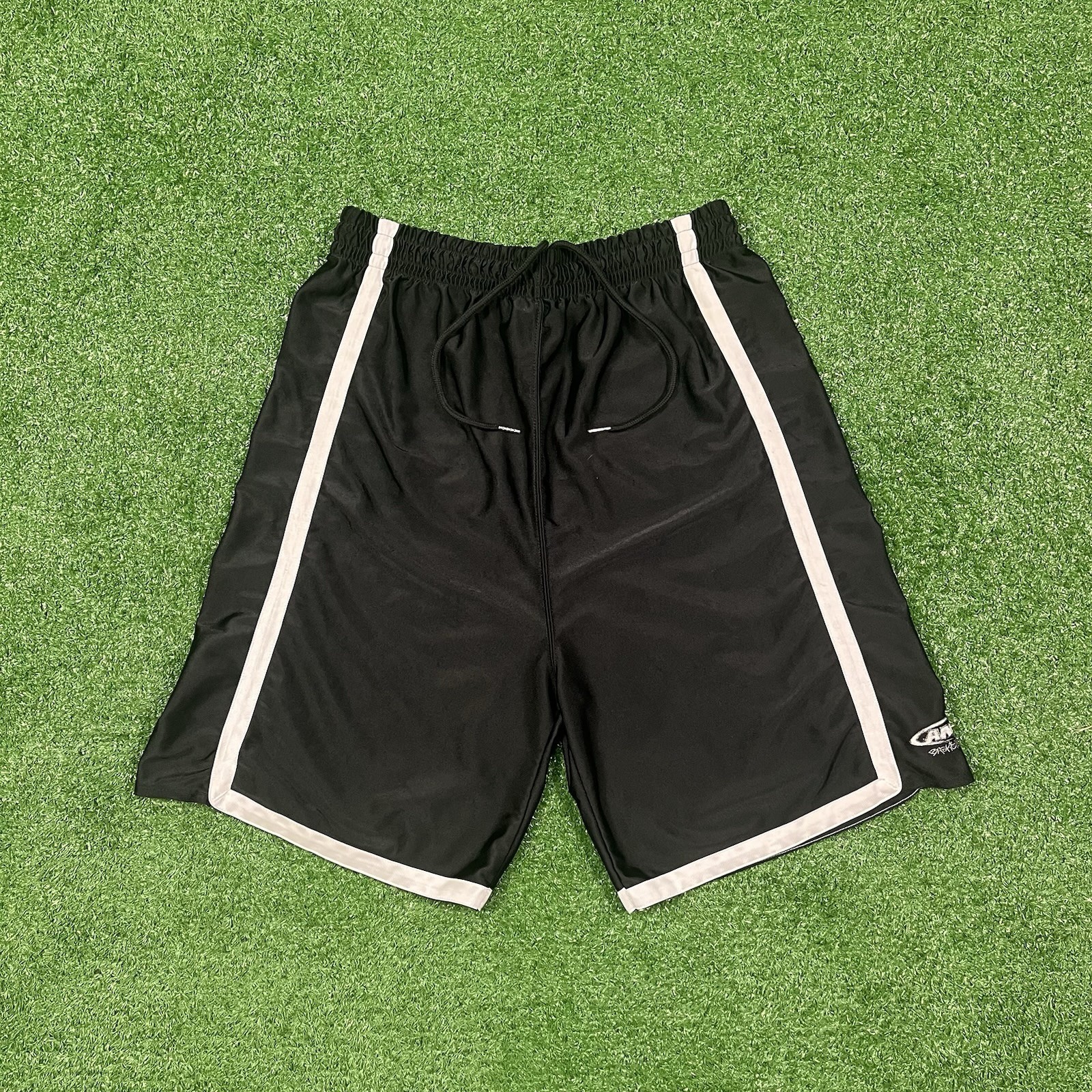 Vintage 2000s AND1 Black Gym Basketball Shorts Mens X… - Gem