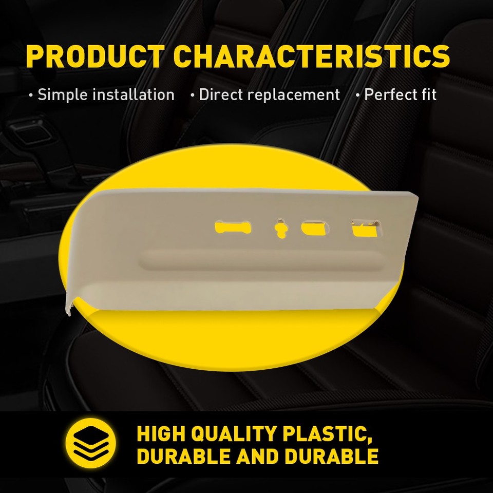 Left Driver Seat Side Switch Panel Trim Cover For 2015-2017 Ford ...