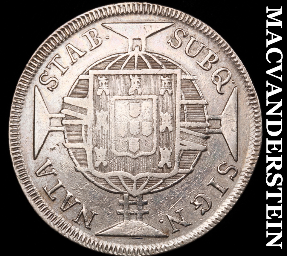 Brazil: 1820 960 Reis - Scarce Semi-key Better Date No Reserve #F5472 ...