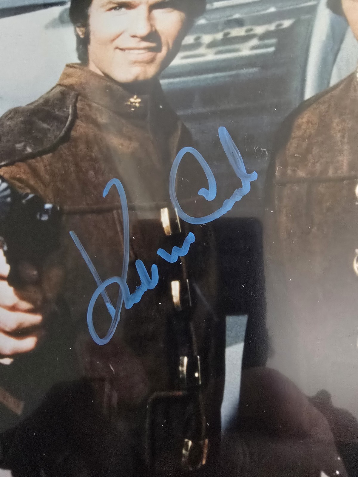 KENT McCORD Signed AUTO 8x10 Photo Battlestar Galactica 1980 Commander ...