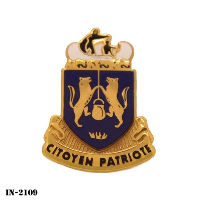 Marquette University ~ Citoyen Patriote ~ US Army ROTC DUI Crest Pin ...