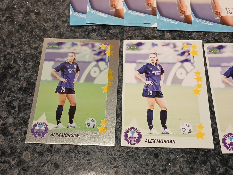 2021 Parkside NWSL Alex Morgan Cards - Inserts, Parallel's | eBay
