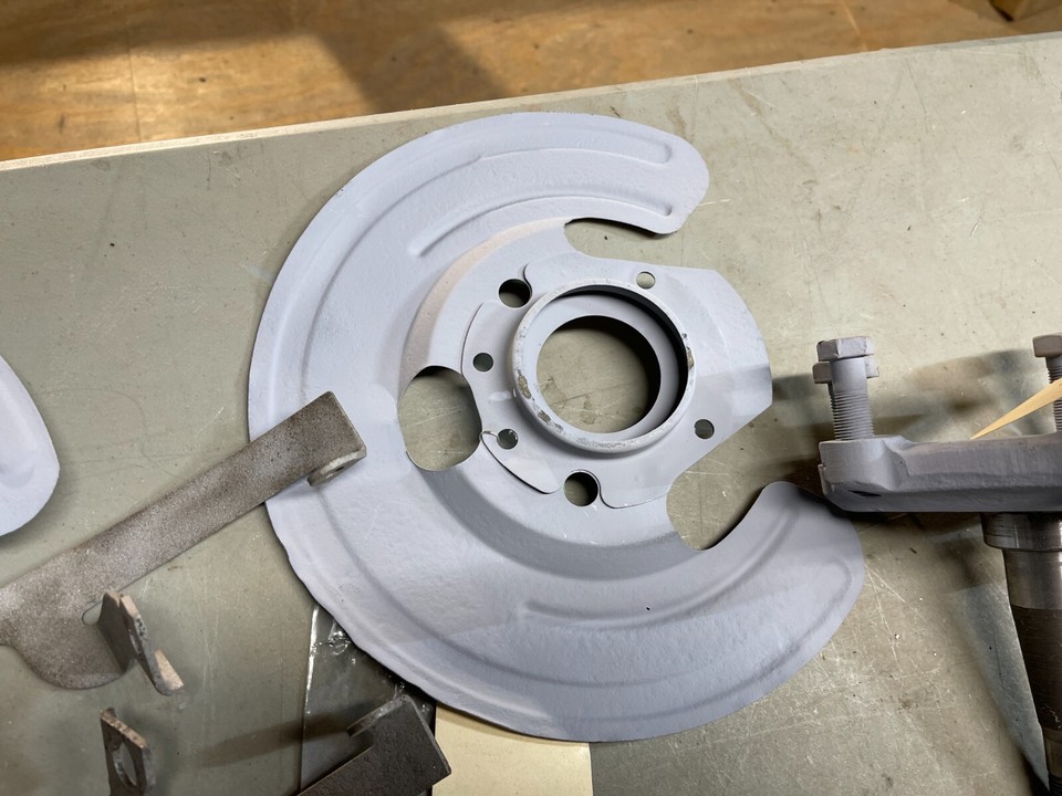 1969 charger 4 piston four piston brake set b-body Calipers spindles ...