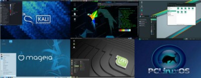 21 pack Linux Multi Desktop Distro Operating Systems - 64 GB BOOTABLE ...