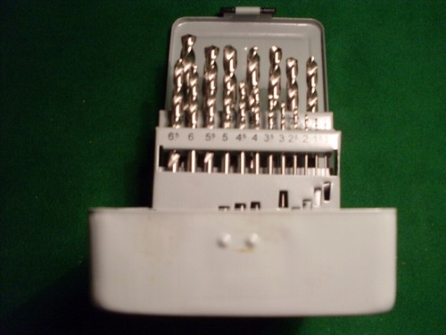 HSS-G Bohrer Set Spiralbohrer 19/25/50/41tlg Stahlbohrer Satz Metall ...