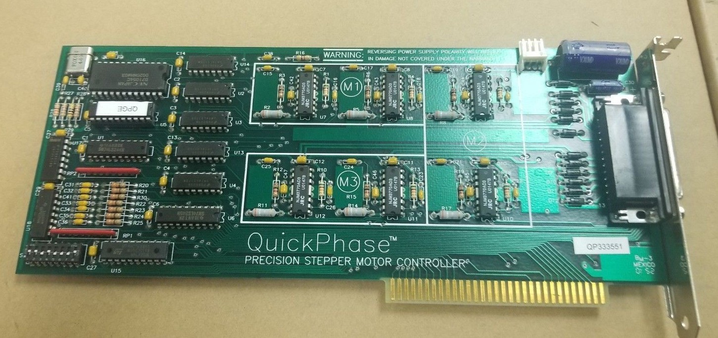Microkinetics Corp QuickPhase 3 Axis Precision Stepper Motor Controller ...