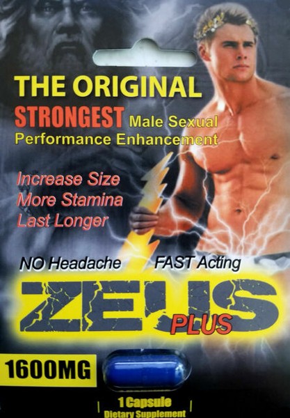 Zeus Male Sexual Enhancer Supplement 6 Pcs for sale online | eBay