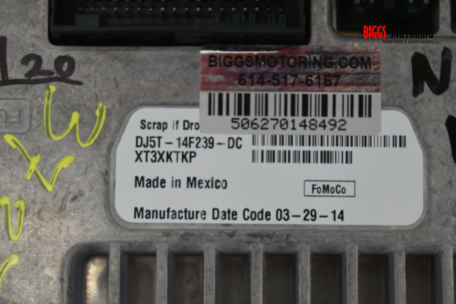 2014-2016 Ford Escape Radio Display Screen Sync 2 APIM Module DJ5T ...