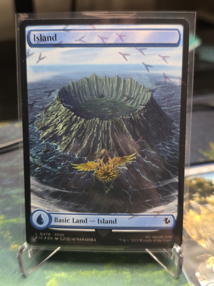 Final Fantasy Chocobo Track Foil Full Art Basic Land Set Magic The ...