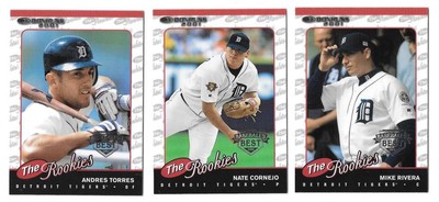 2001 Donruss The Rookies SILVER - DETROIT TIGERS Team Set | eBay