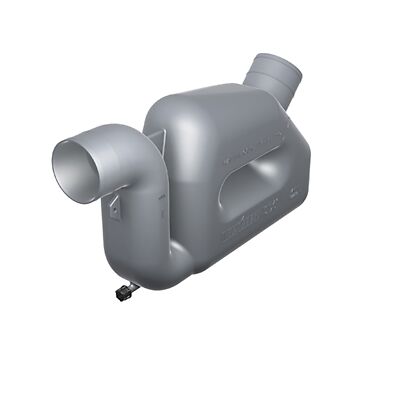 Vetus WLOCKLP75 Plastic Waterlock Marine Muffler 75mm | eBay