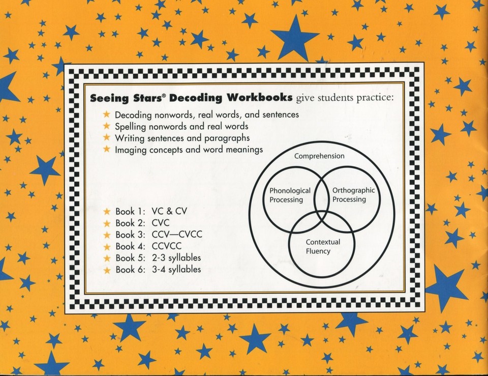 Nanci Bell / Seeing Stars decoding workbook 2004 | eBay
